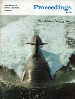 August 1978 Proceedings Magazine: United States Naval Institute