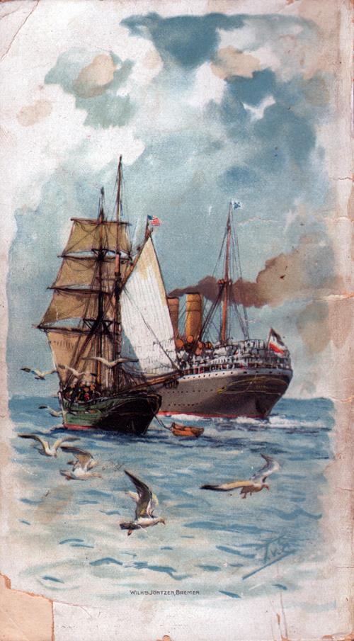 SS Prinz Friedrich Wilhelm Passenger List - 9 October 1909