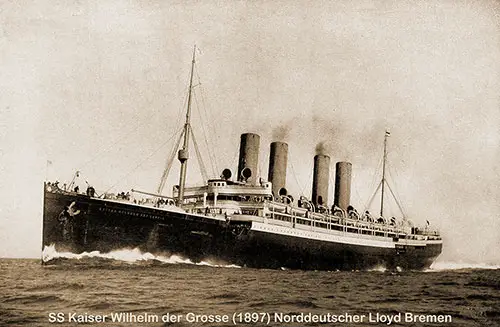 SS Kaiser Wilhelm Der Grosse Archival Collection | GG Archives