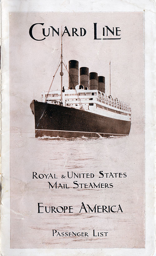 Santa Anna Ship 1914