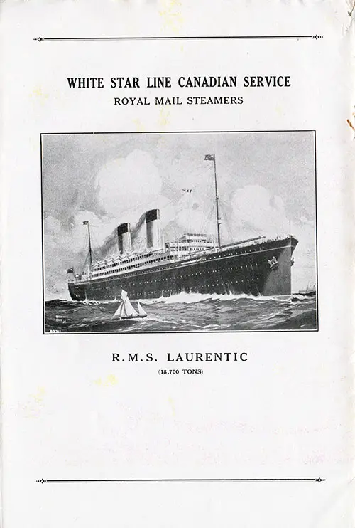 RMS Laurentic Passenger Lists