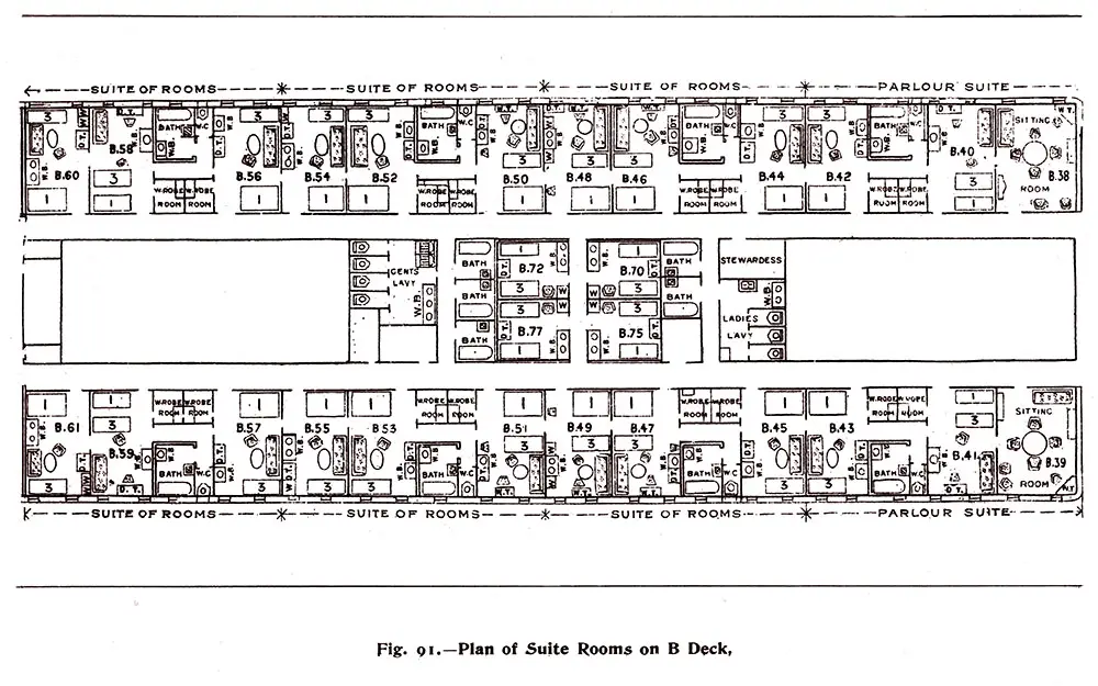Titanic Images - The Shipbuilder - 6: Passenger Accommodation | GG Archives